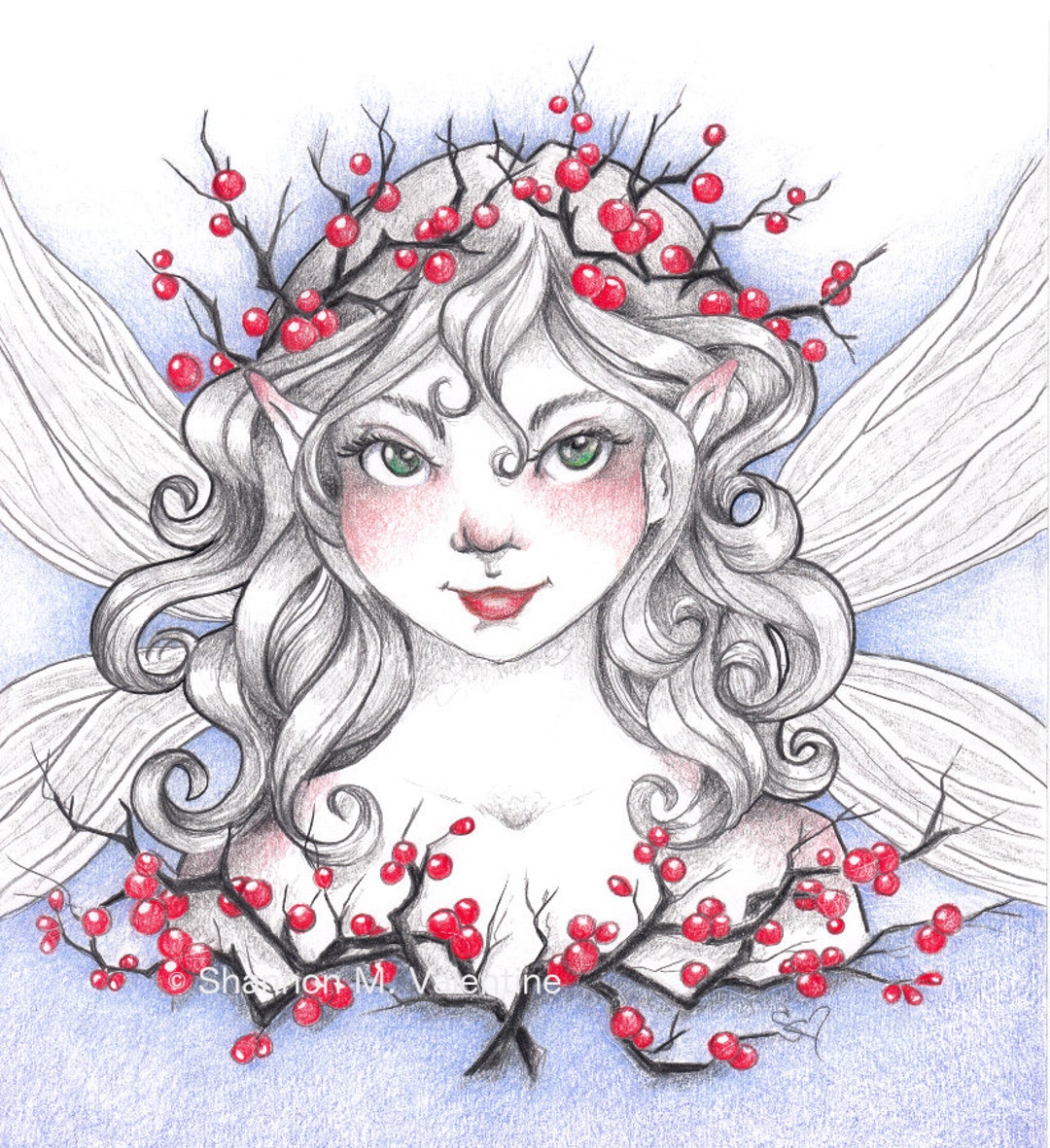 Beautiful Pencil Drawings Of Fairies