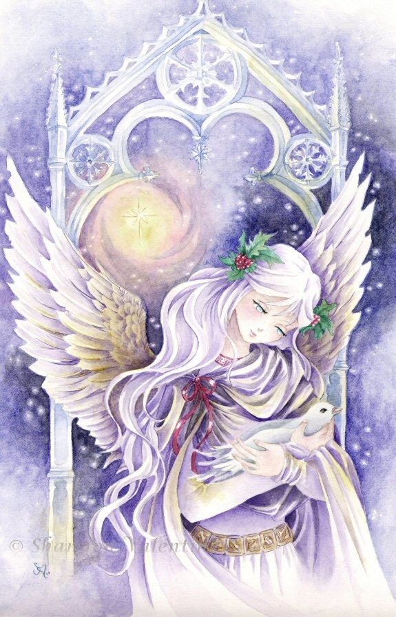 Anime Girl Light Angel