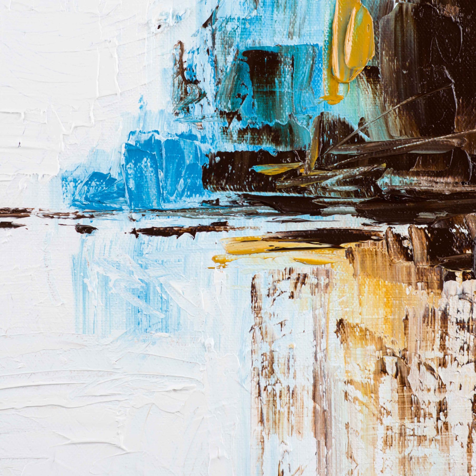 Arte astratta colorata Pittura moderna urbana Pittura - Etsy Italia