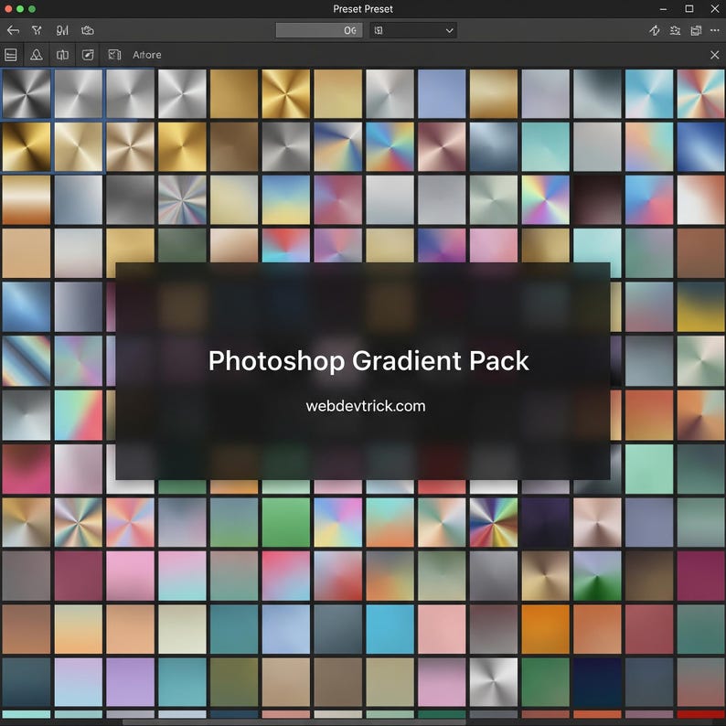 51,000 Photoshop Gradients Bundle, Color Fade Effects (digital Download ...