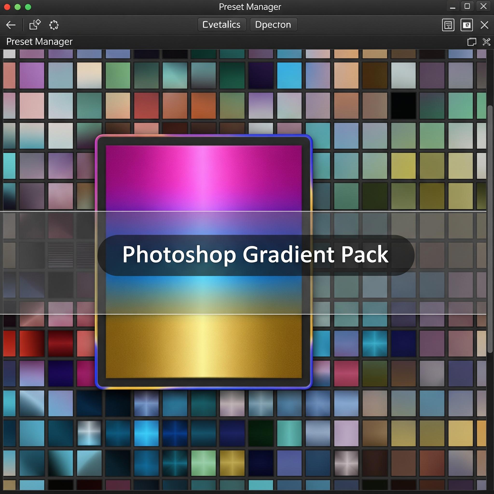 51,000 Photoshop Gradients Bundle, Color Fade Effects (digital Download ...