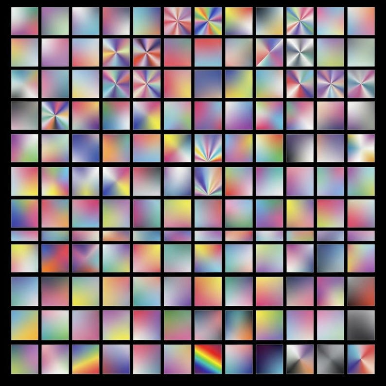 51,000 Photoshop Gradients Bundle, Color Fade Effects (digital Download ...