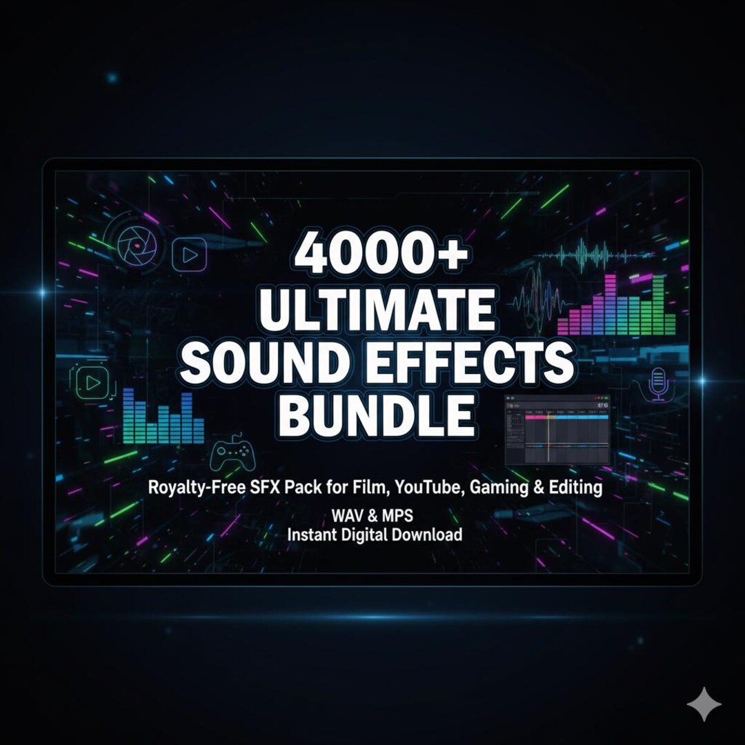 4000+ Royalty-free Sound Effects Bundle (instant Download) - Etsy
