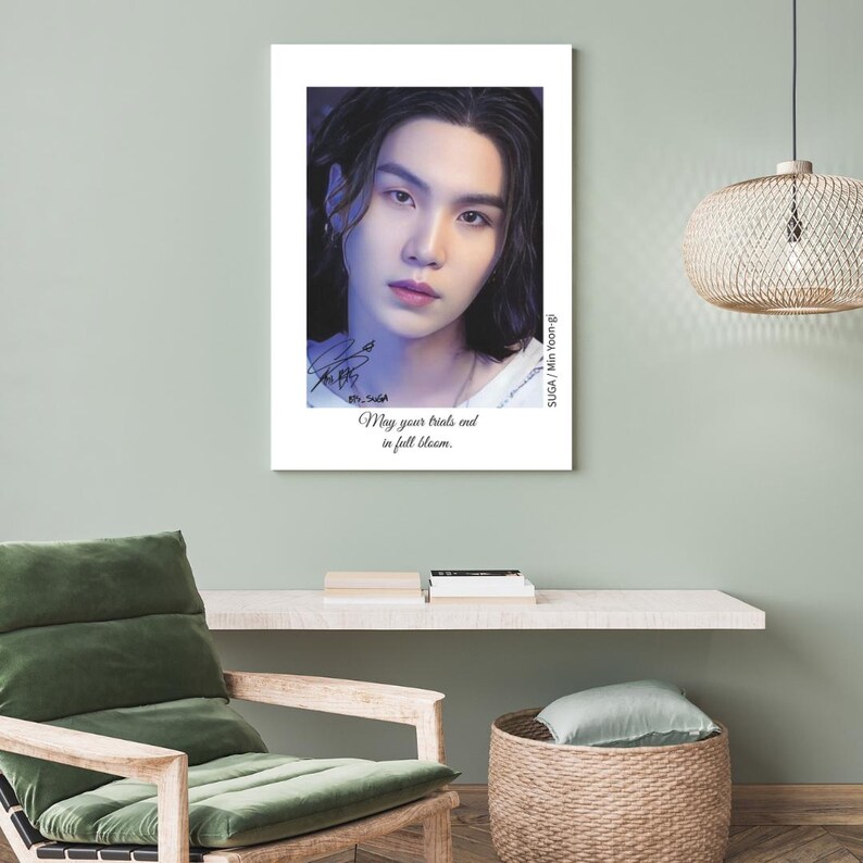 SUGA Quote Wall Art Print | Digital Download | A2 A3 A4 | Kpop Quote ...