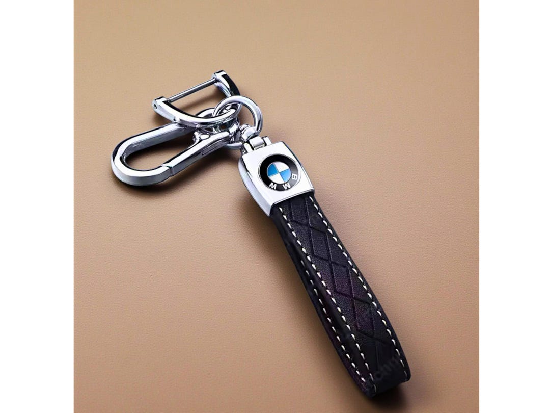 BMW Leather Keychain, Durable Car Key Ring Holder for BMW M Series G20 ...