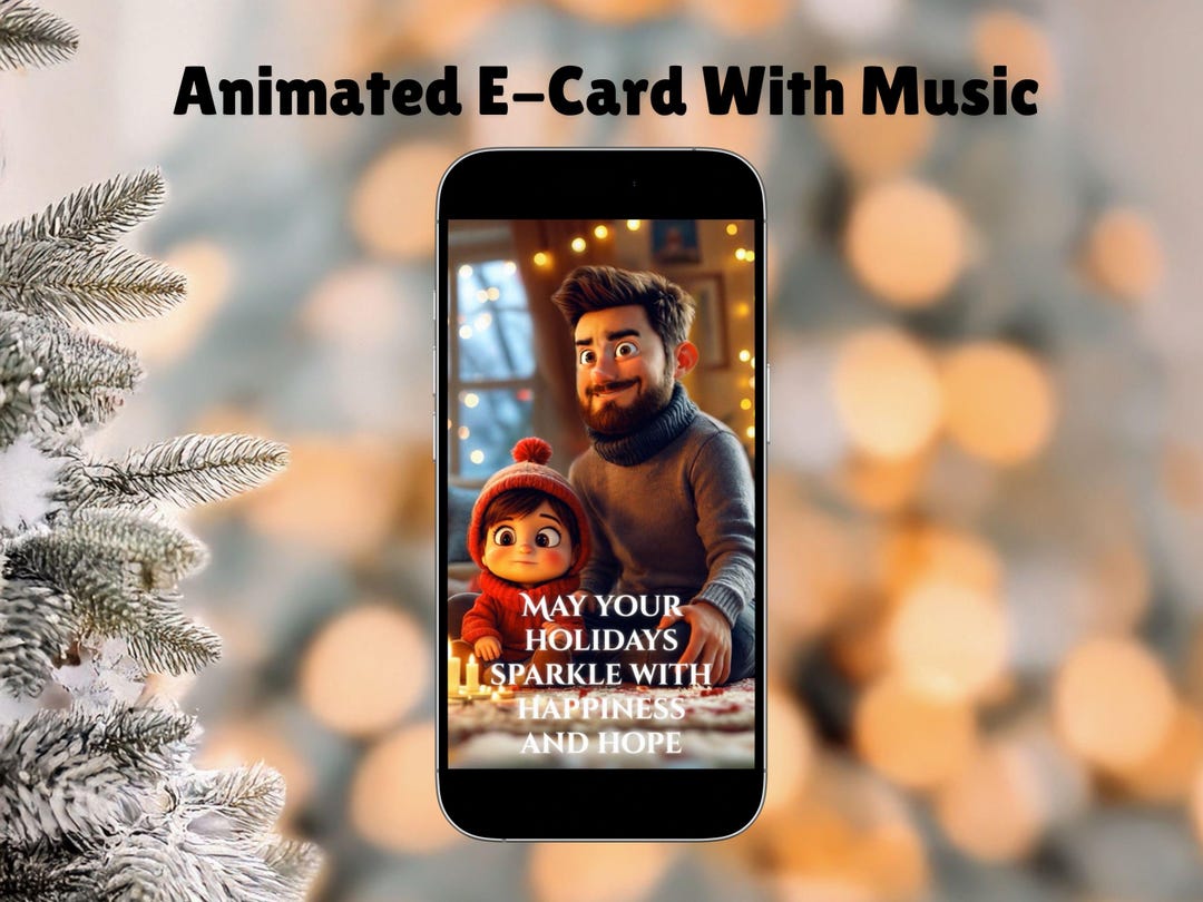 Personalized Animated Christmas Video Greeting | Corporate Holiday ...
