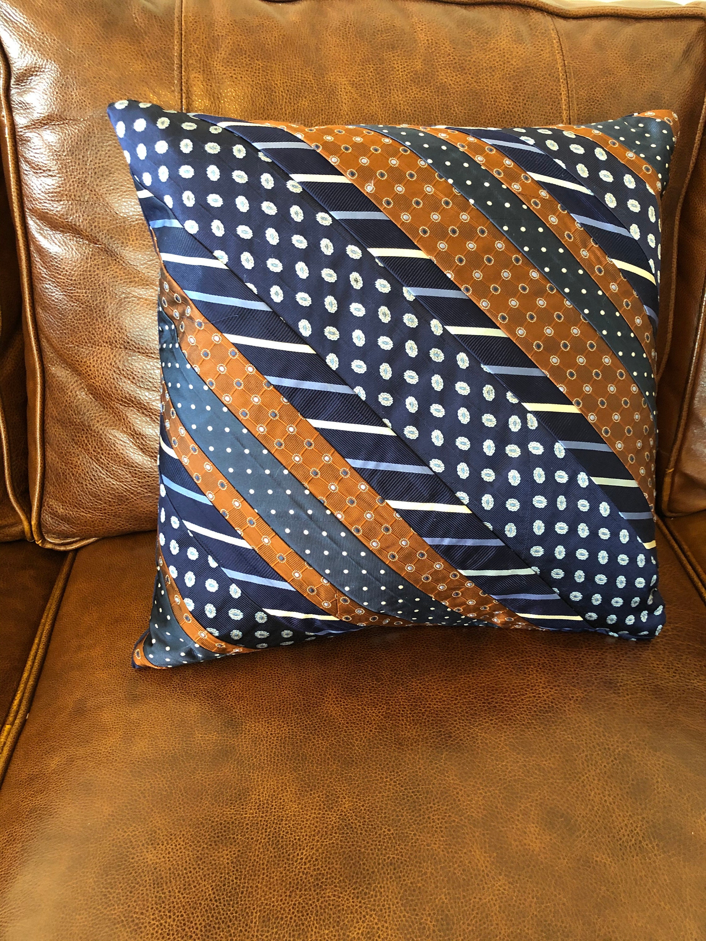 Memory Pillows Custom Made From Your Ties - Etsy