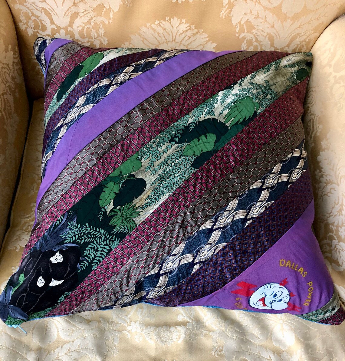 Memory Pillows Custom Made From Your Ties - Etsy