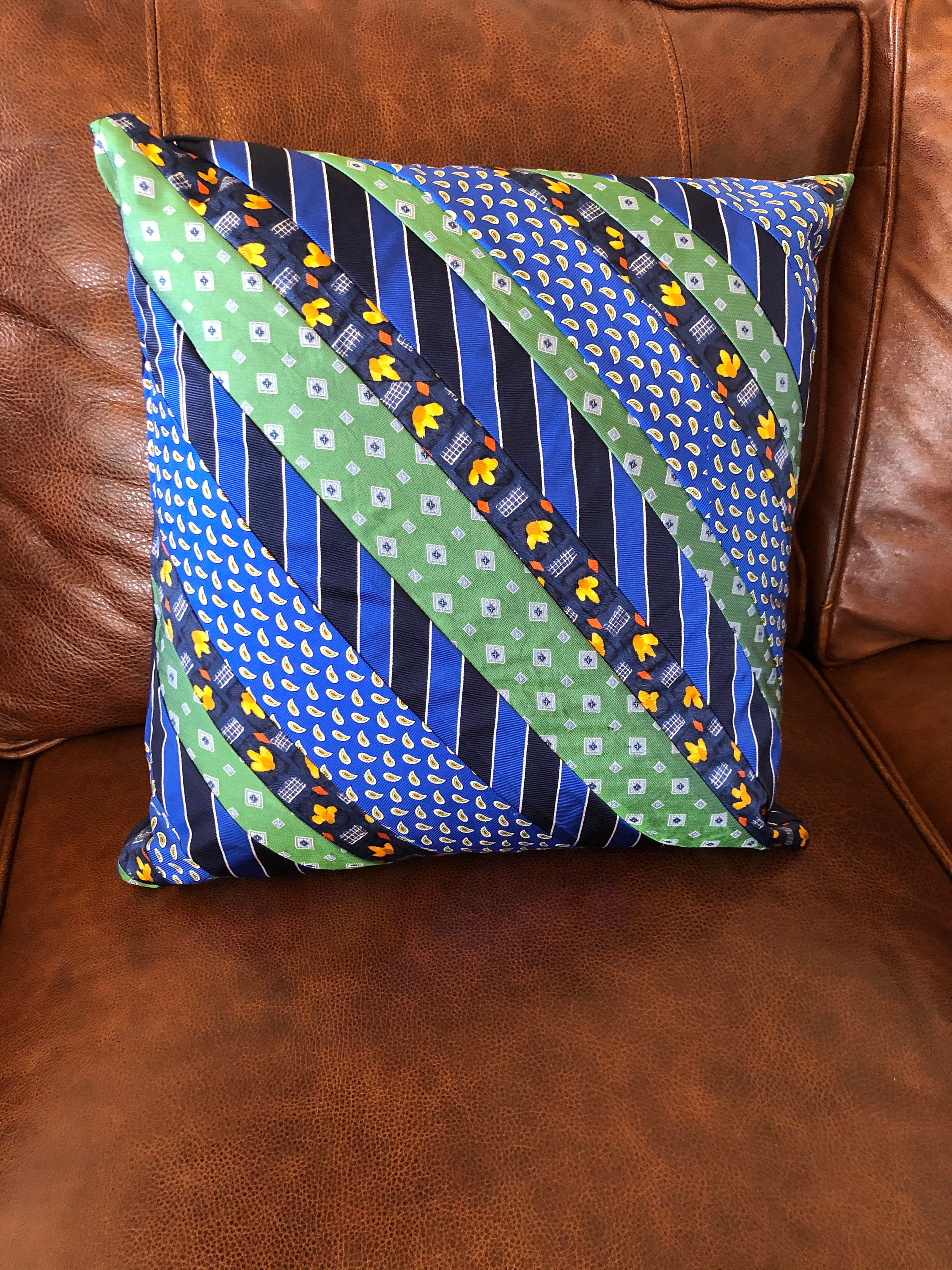 Memory Pillows Custom Made From Your Ties - Etsy