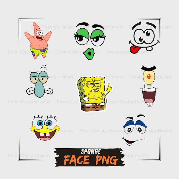 Cartoon Face Meme Png - Etsy