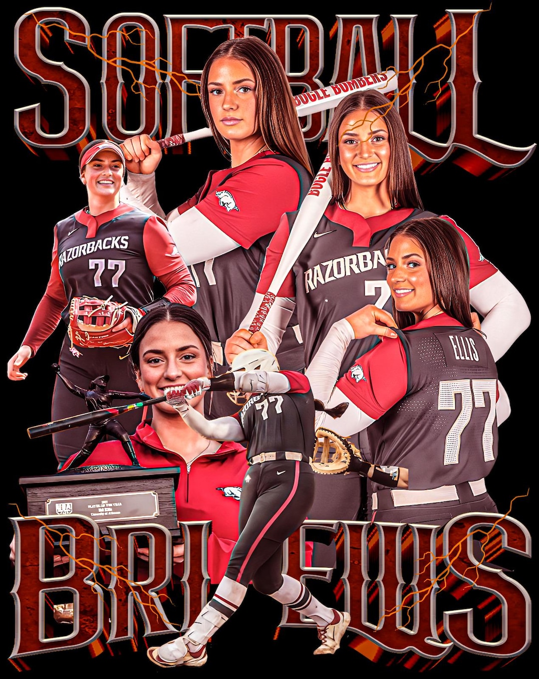 Digital Download PNG Bri Ellis PNG American Professional Softball ...