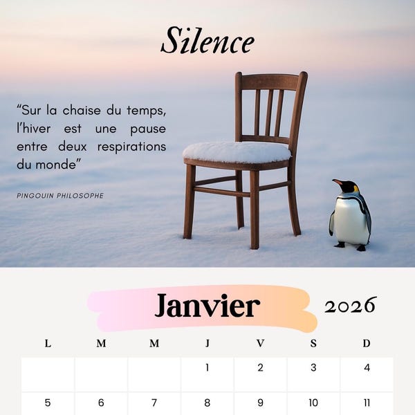 Calendrier humoristique - Etsy France