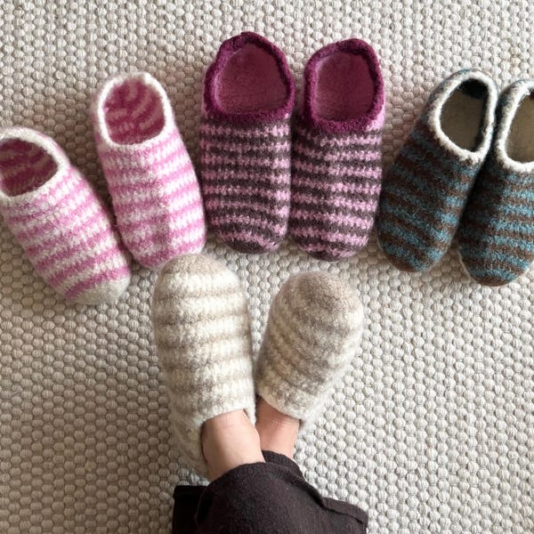 Sailor Slippers Crochet Pattern - Etsy