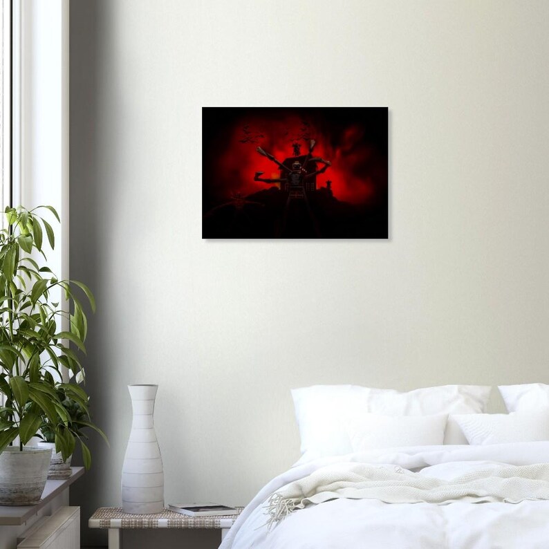 Stranger Things Vecna Poster – Dark Horror Fan Art Print - Etsy