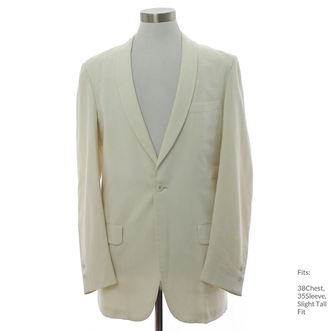 Small 50s Mens Palm Beach Tuxedo Jacket | Authentic Vintage Evening ...