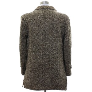 Small 50s Mens Wool Car Coat Jacket | Vintage Long Sleeve (38chest, 29 ...