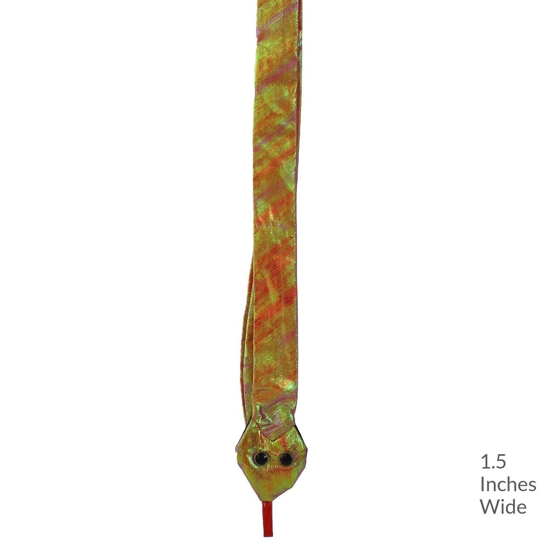 80s Skinny Novelty Snake Necktie Authentic Vintage Totally 80s Skinny ...