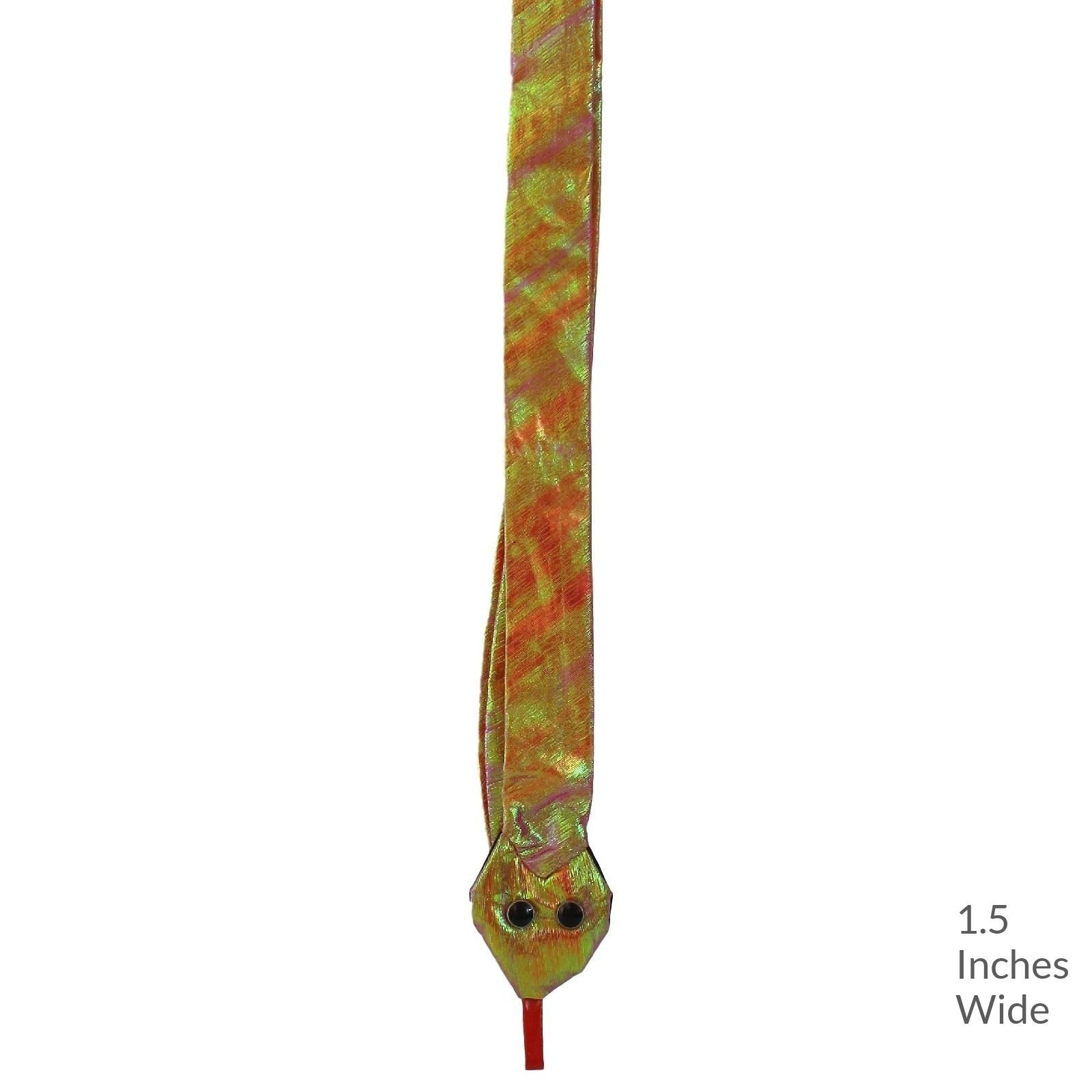 80s Skinny Novelty Snake Necktie Authentic Vintage Totally 80s Skinny ...