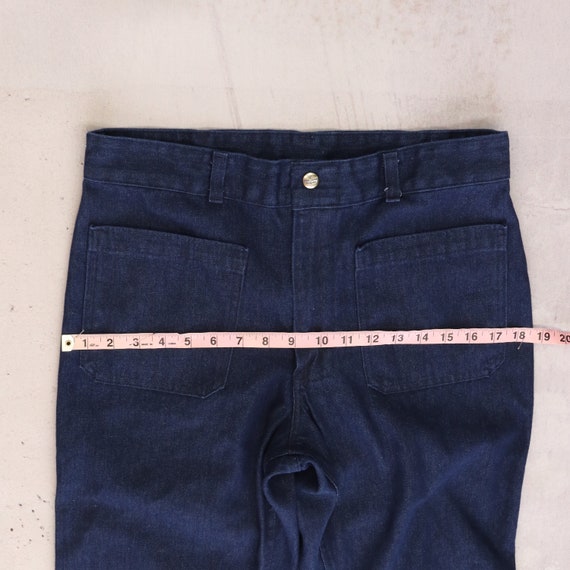 32x36 - Sailor Navy Bellbottom Jeans Pants - New/Old … - Gem