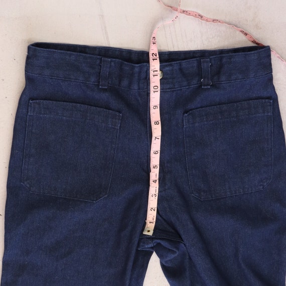 32x36 - Sailor Navy Bellbottom Jeans Pants - New/Old … - Gem