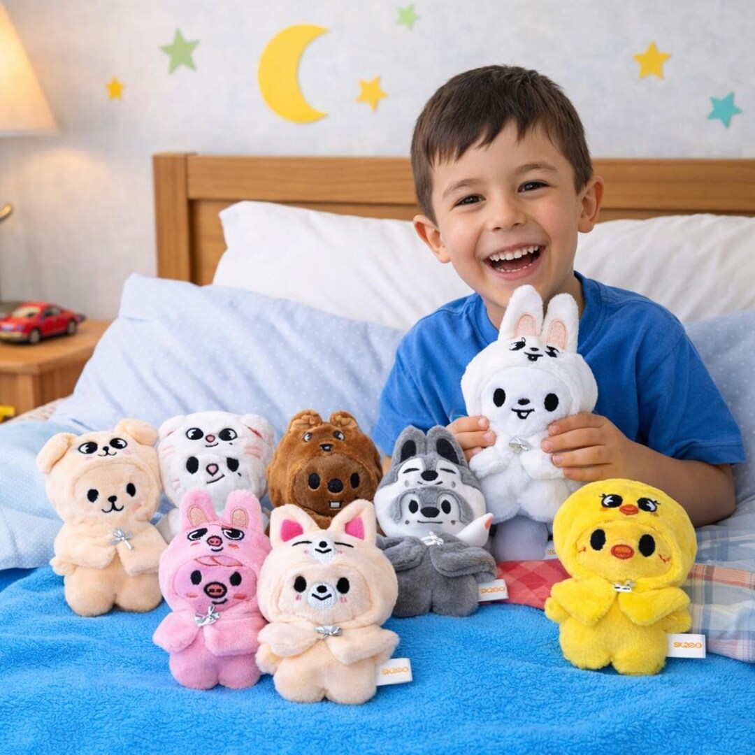 Stray Kids Skzoo 10cm Plushie Keychains, Birthday Gift for Kids, Cute K ...