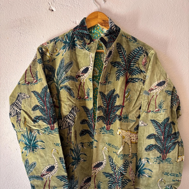 Colourful Velvet Coats - Etsy