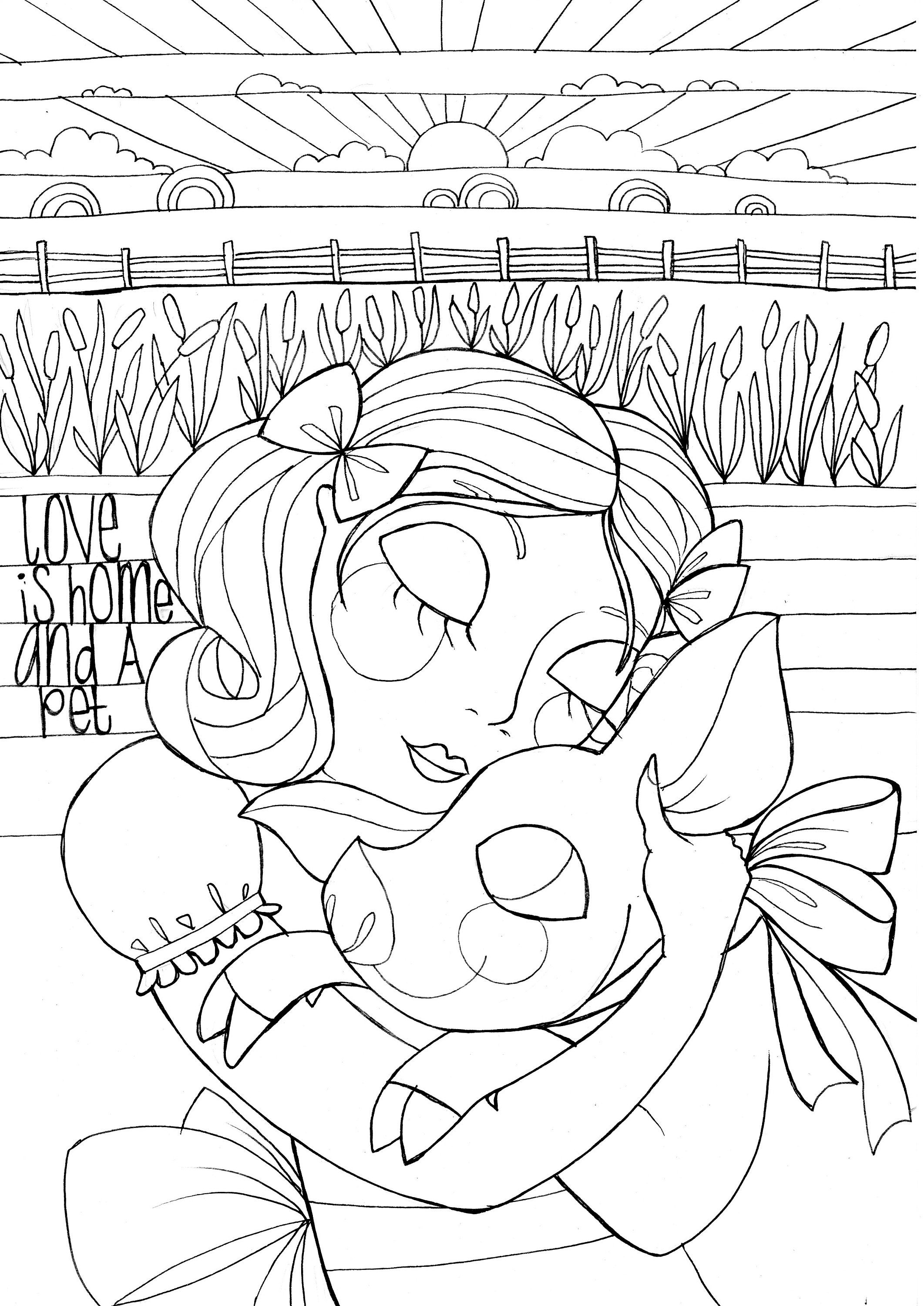 10 Pk A4 Tween Art Therapy Colouring in Pages - Etsy