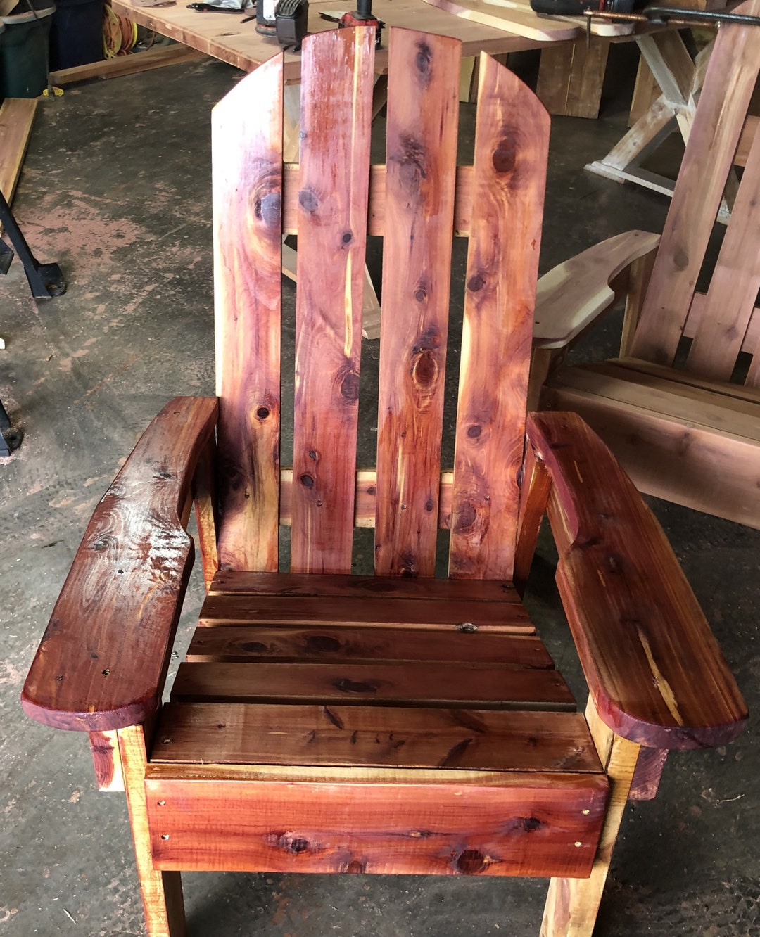 Adirondack Chairs Handcrafted and Custom Built Out of Top Grade Cedar ...