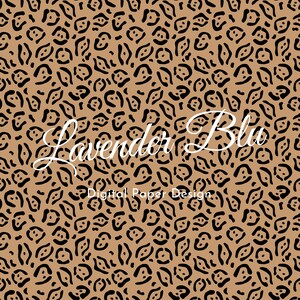 Digital Scrapbook Paper Traditional Wild Animal Prints - Etsy