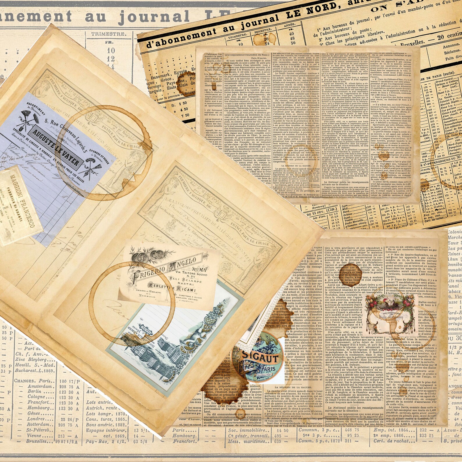 Junk Journal Kit, Digital Journal Kit, Junk Journal Pages and Ephemera ...