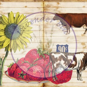 Printable Journal Kit Farm Life Digital Printable Paper - Etsy
