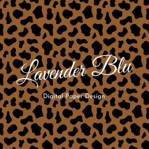 Digital Scrapbook Paper Traditional Wild Animal Prints - Etsy