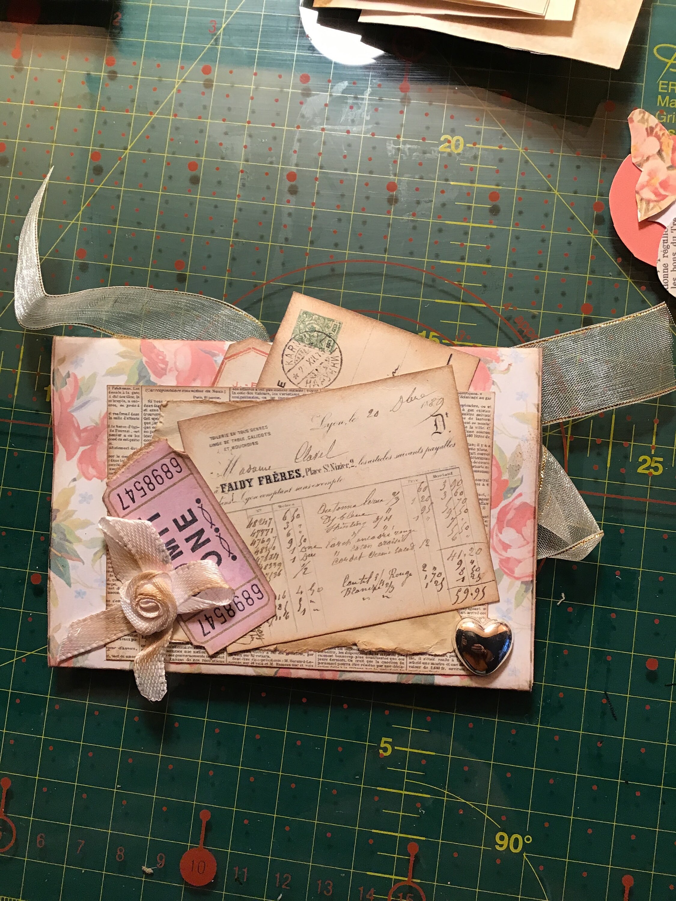 Printable Journal Insert Pocket Junk Journal Insert | Etsy