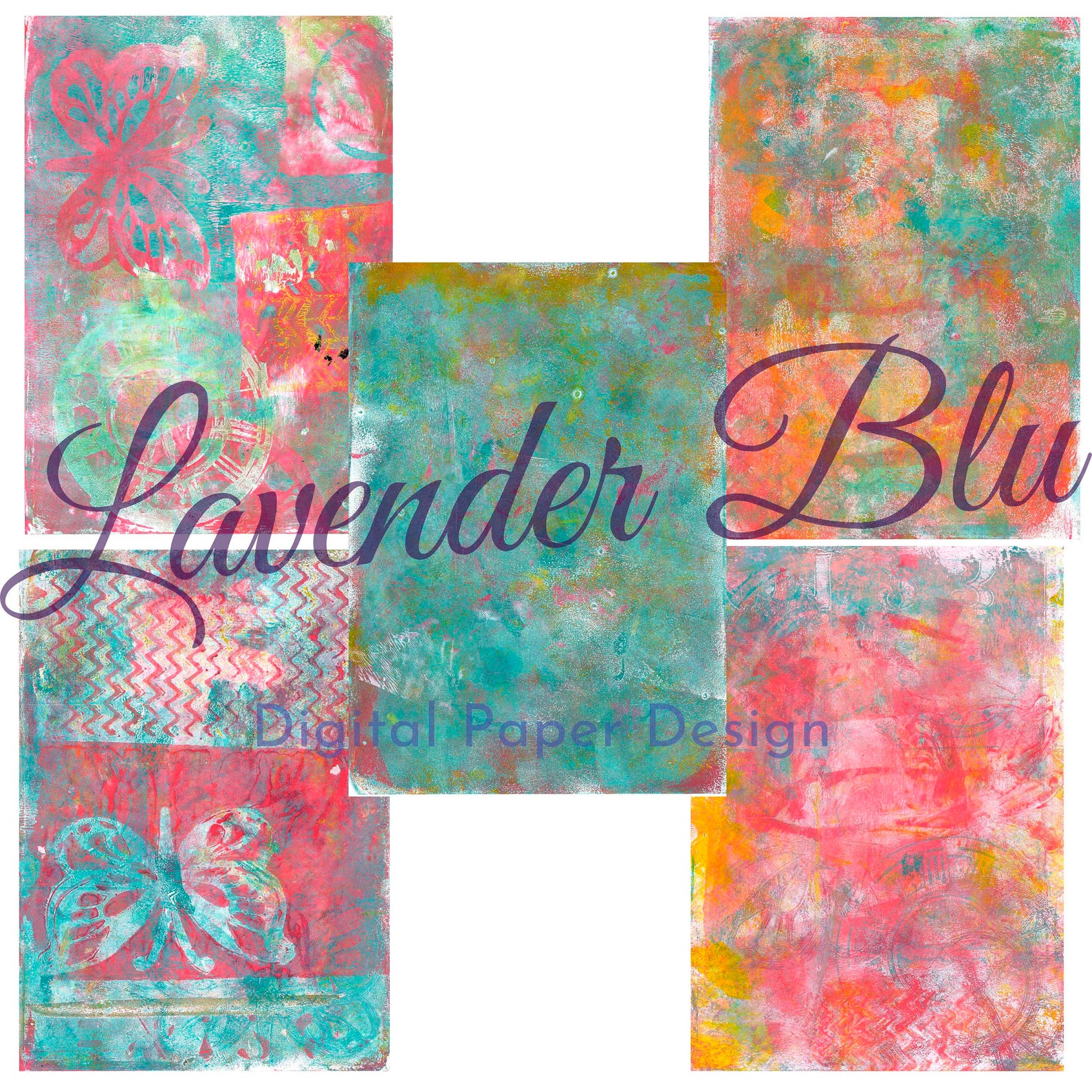 Digital Scrapbook Paper Mixed Media Papers Spring Time - Etsy