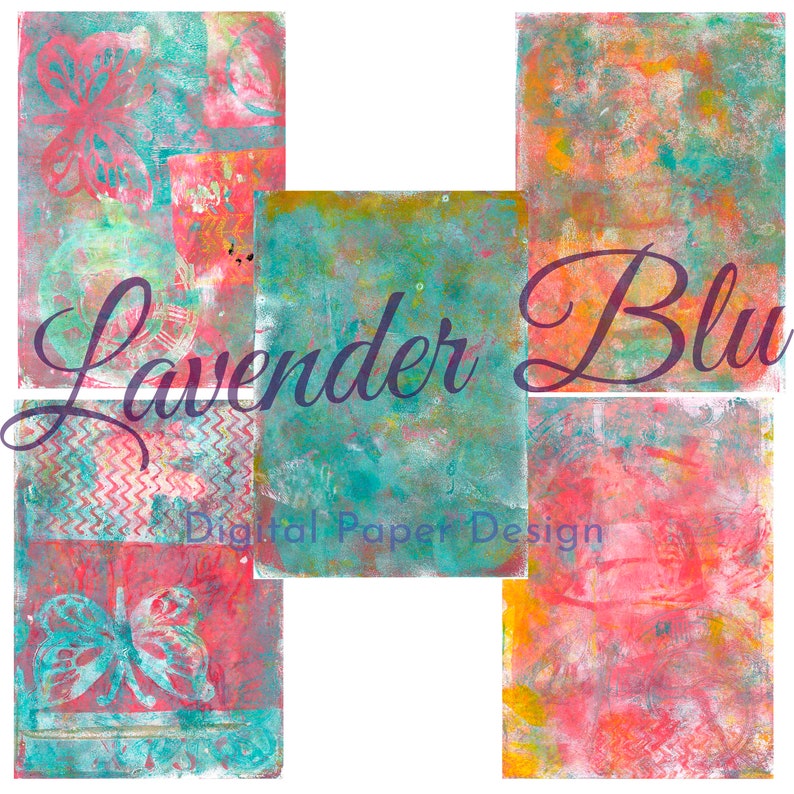 Digital Scrapbook Paper Mixed Media Papers Spring Time - Etsy