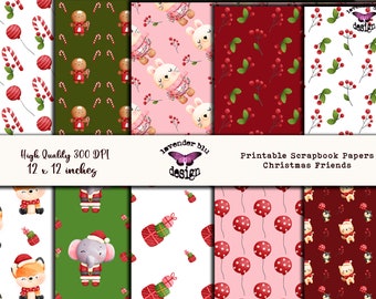 Leaf Digital Paper Scrapbook Papers Seamless Patterns - Etsy