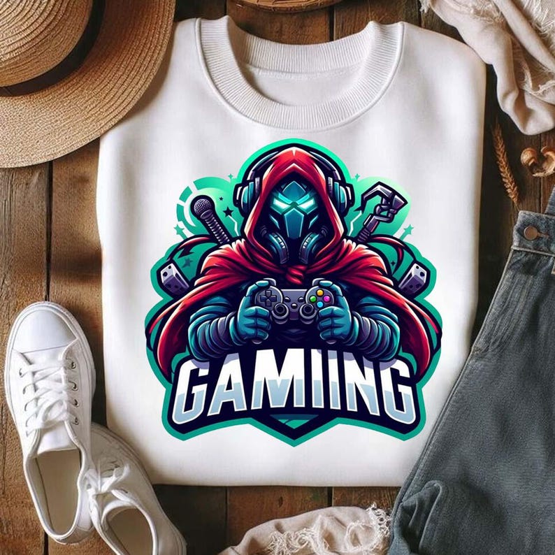 30+ Gaming Clipart Png Bundle, Gamer Shirt Png, Game Controller Png ...