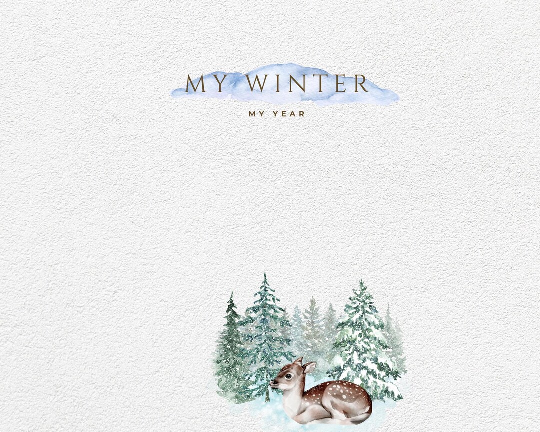 Cozy Winter Agenda: 10-page Printable Planner (digital Download) - Etsy