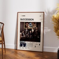 Succession, Digital Illustration, NYC, Art Print, Art, Shiv Roy ...