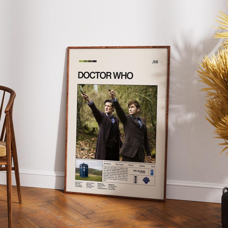 Doctor Who Poster - Etsy