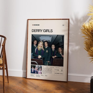 Derry Girls Tv Show Poster - Etsy