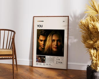 You Poster, Tv Series Print, Wall Art, Gift for Tv Show Fans - Etsy