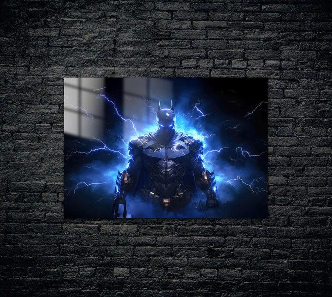 Superhero Metal Wall Art Gift | Comic Style Metal Poster | Action Hero ...