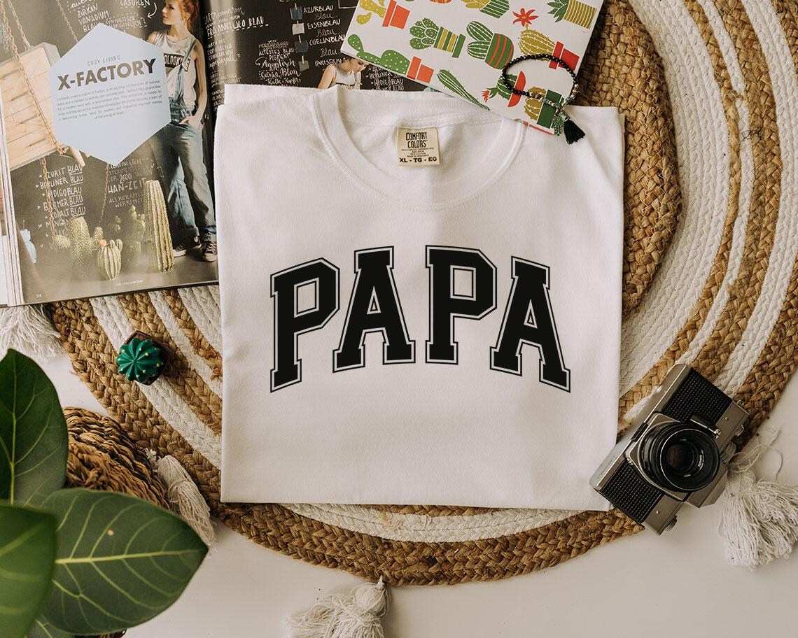 PAPA, SVG File for Fathers - Etsy