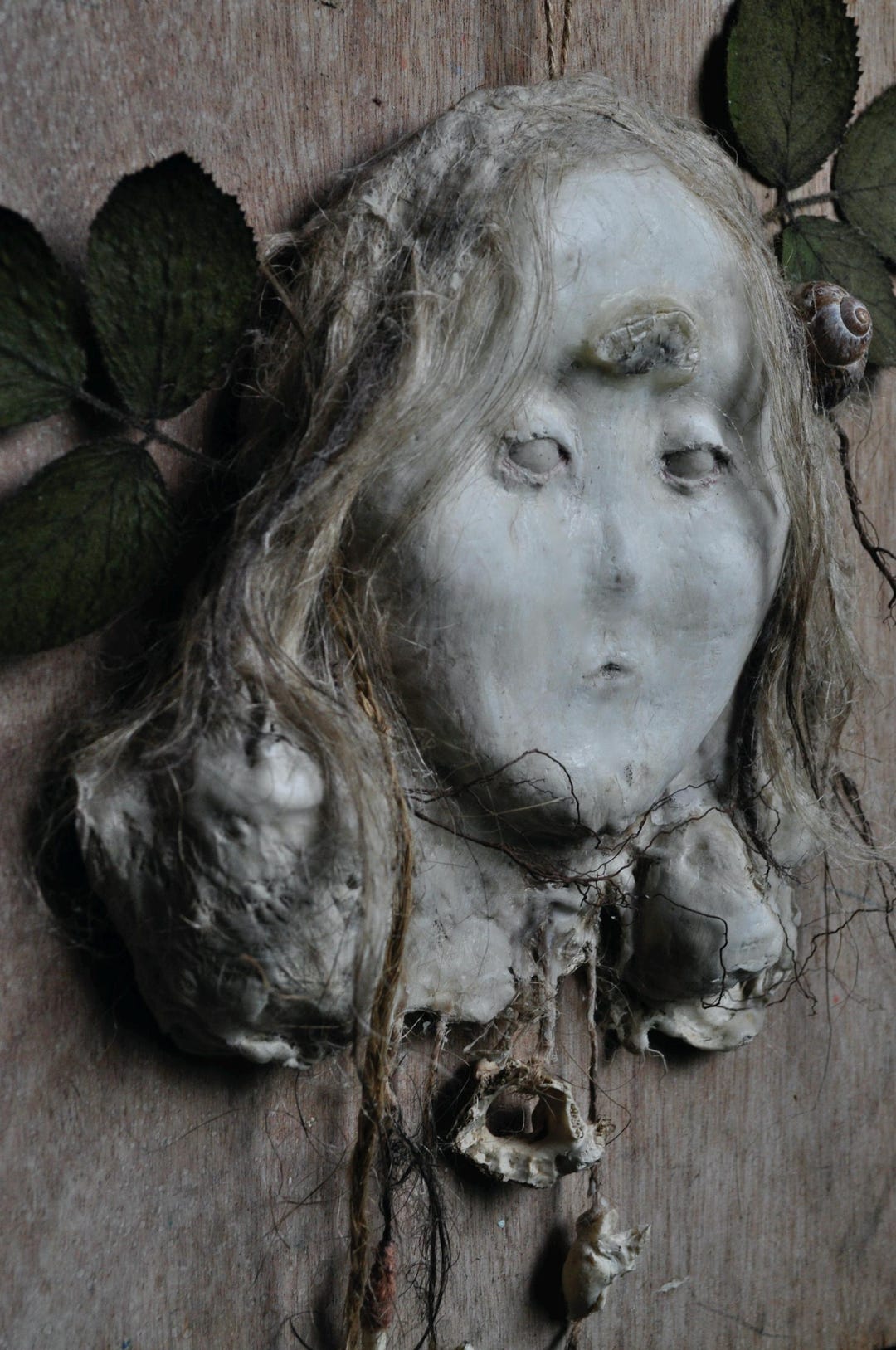 The Bone Bearer - Wall Mask - Etsy