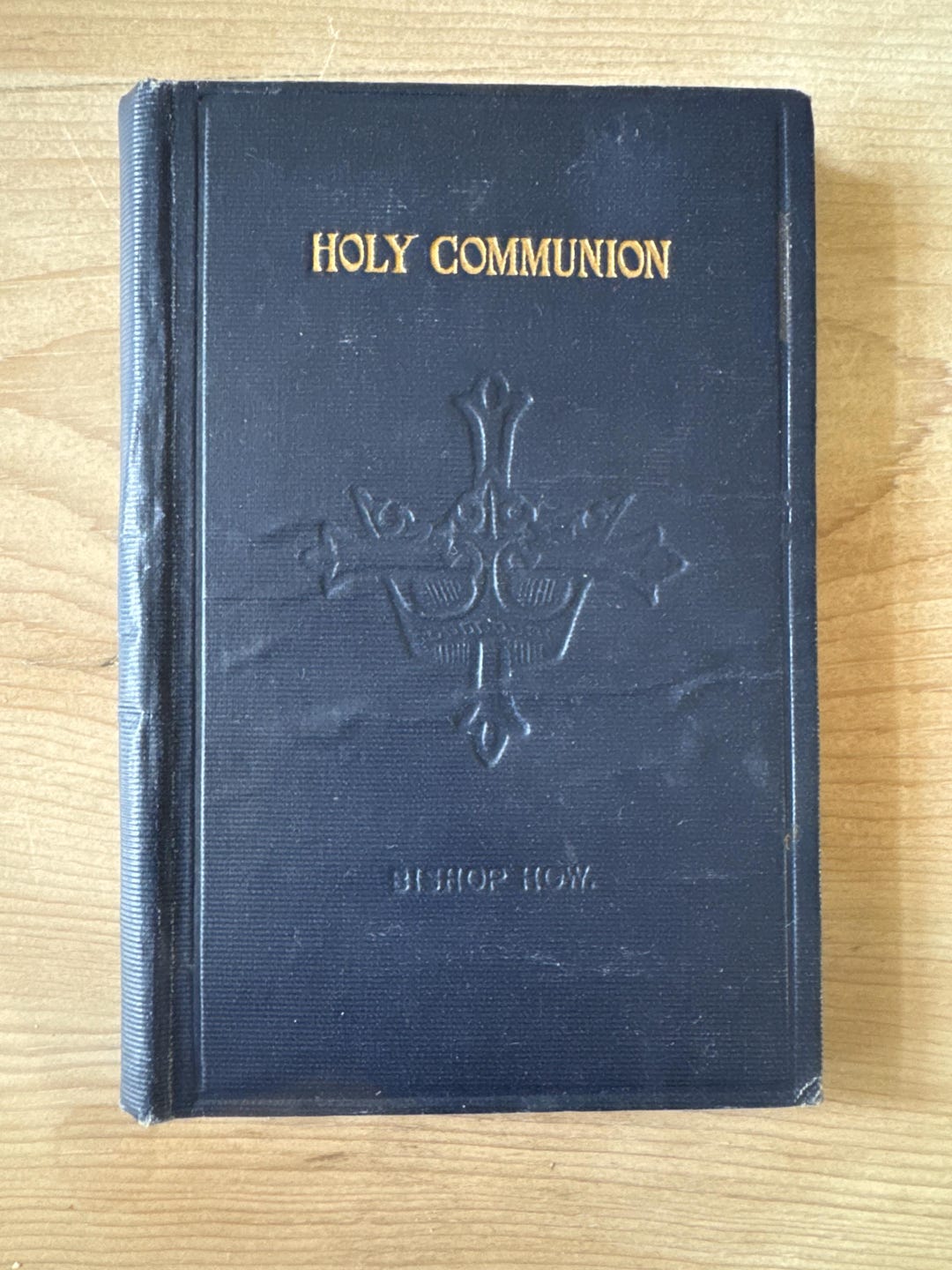 Holy Communion Book by Bishop How 1947 Inscription - Etsy