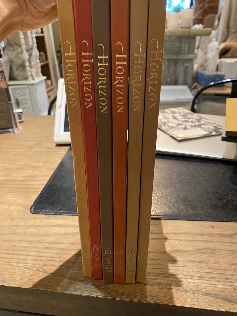 Vintage 1961 Horizon Art Book Collection - Set of 6 - Etsy