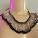 Safety Pin & Crystal Necklace - Etsy