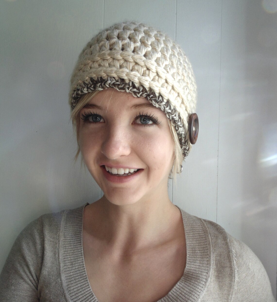 Crochet PATTERN Chloe Cloche Hat sizes Toddler Adult | Etsy