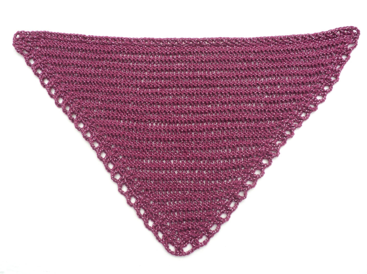 Knit/crochet PATTERN Veil Knit Scarf Bandana - Etsy